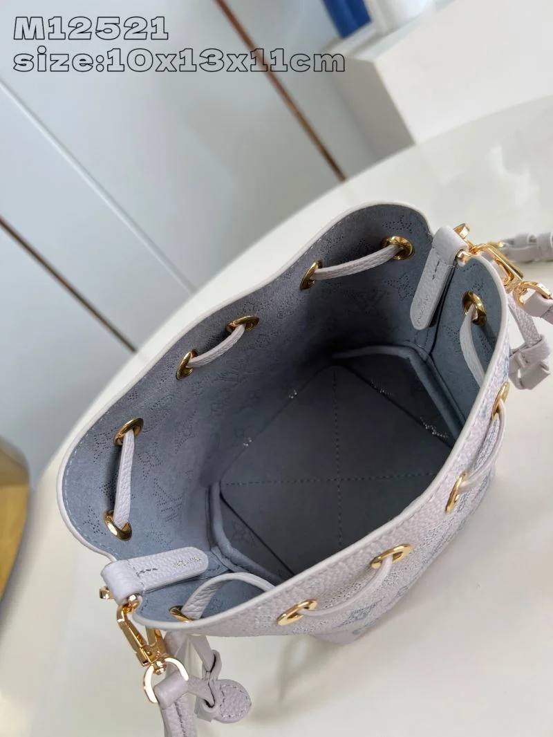 Indistinguishable Louis Vuitton Bucket Bags