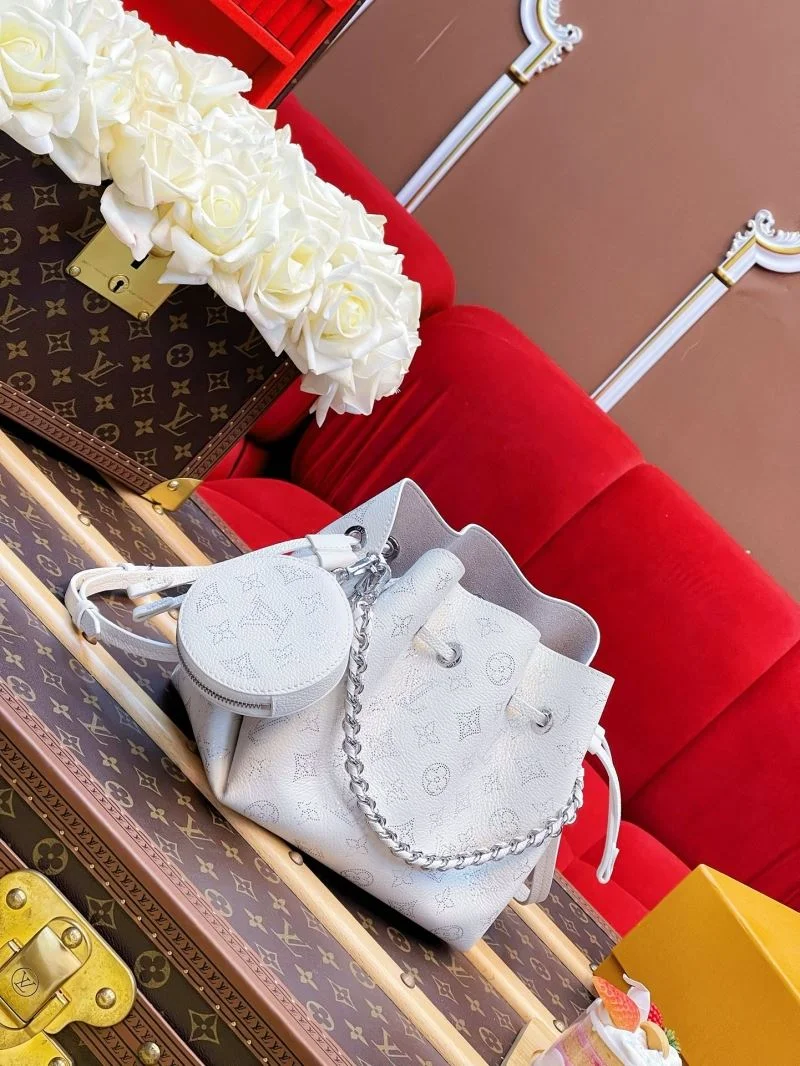 Indistinguishable Louis Vuitton Bucket Bags