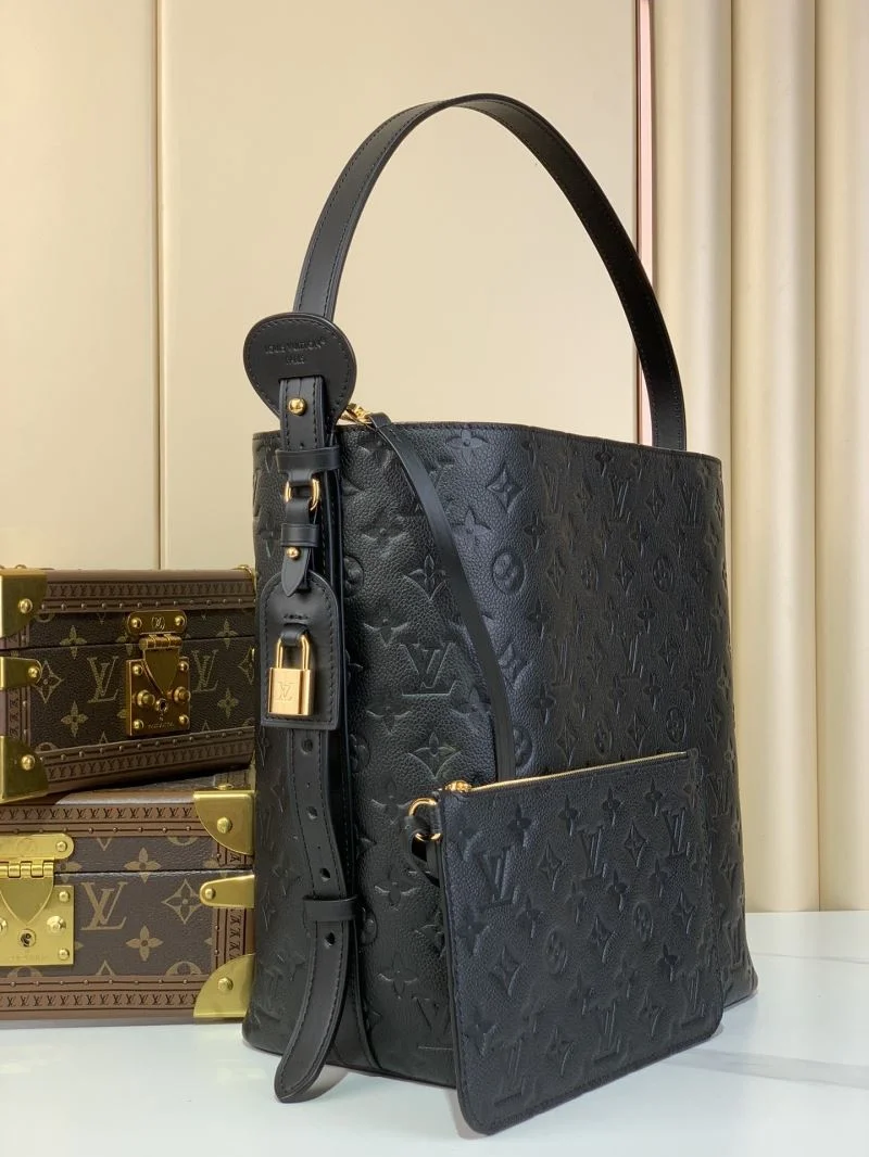 Brand-authenticated Louis Vuitton Bucket Bags