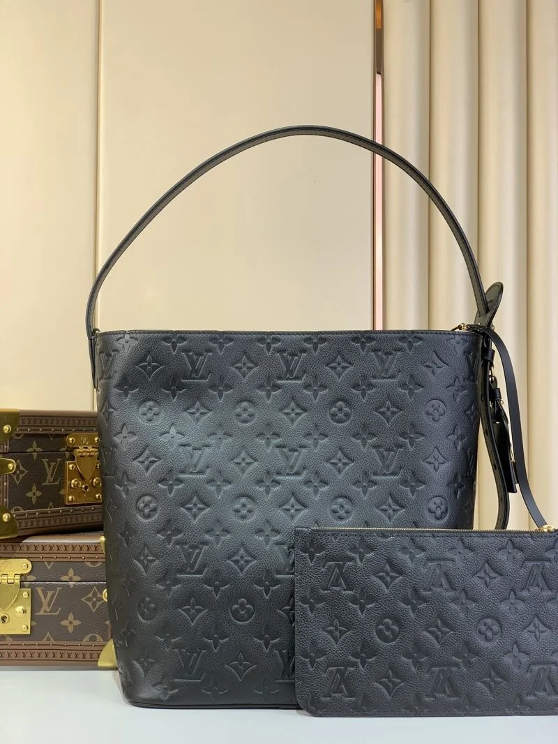 Brand-authenticated Louis Vuitton Bucket Bags