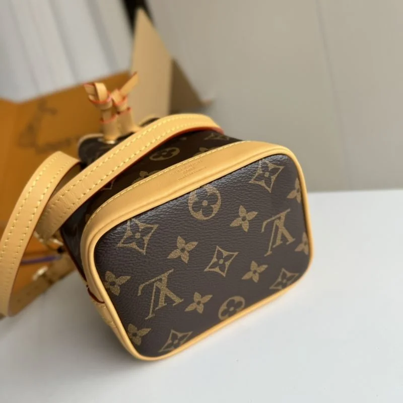 Indistinguishable Louis Vuitton Bucket Bags