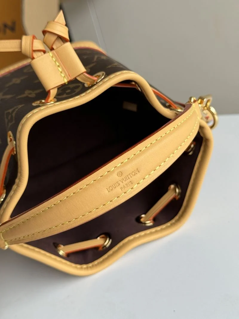 Indistinguishable Louis Vuitton Bucket Bags