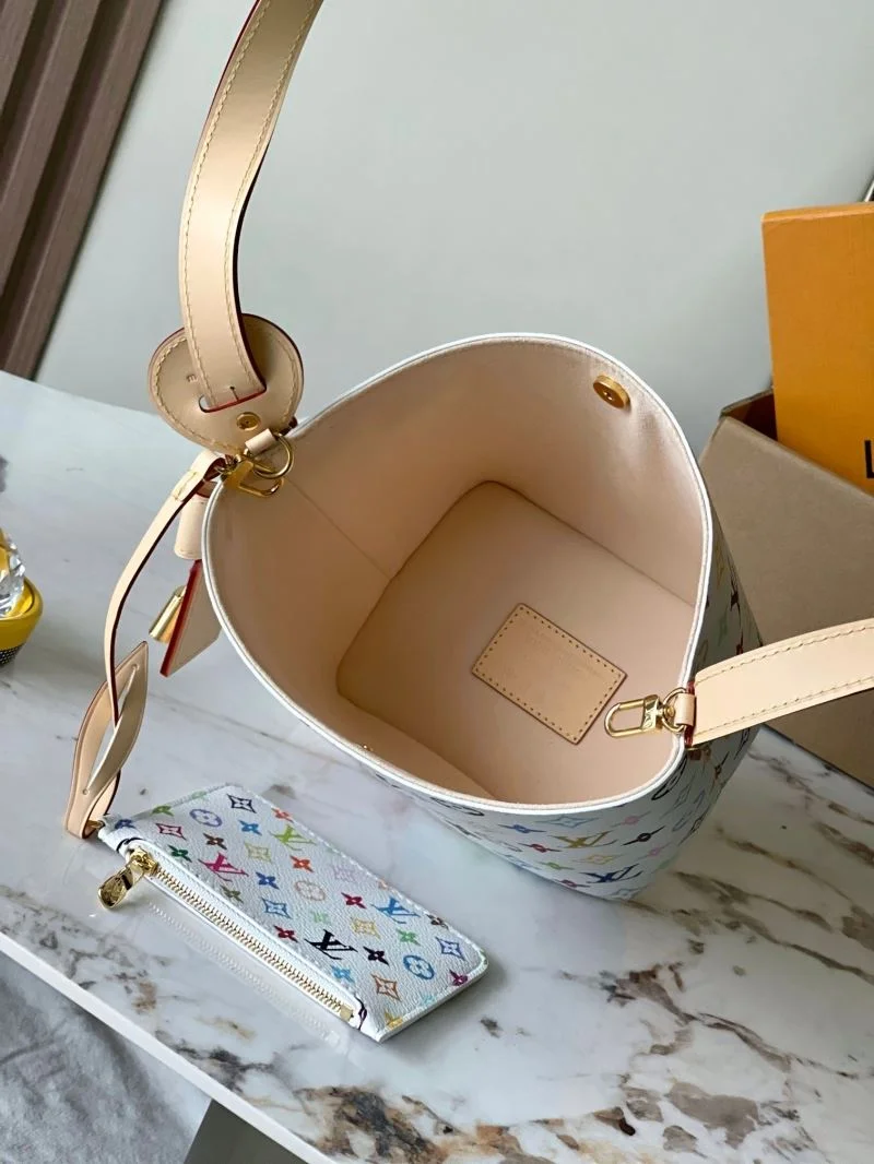 Indistinguishable Louis Vuitton Bucket Bags