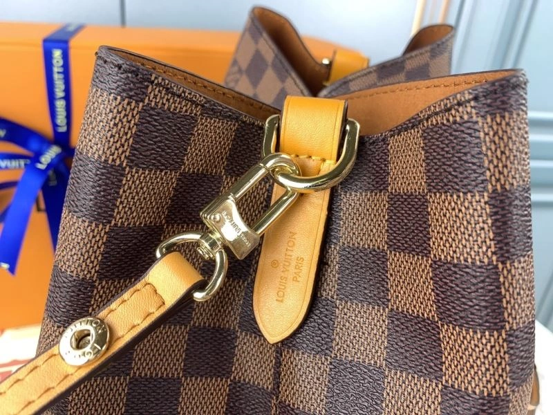 Brand-authenticated Louis Vuitton Bucket Bags