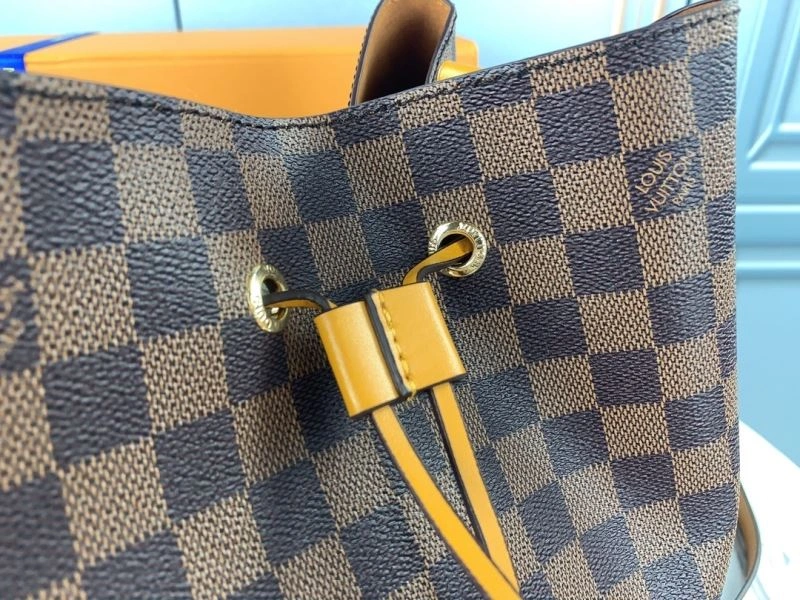 Brand-authenticated Louis Vuitton Bucket Bags