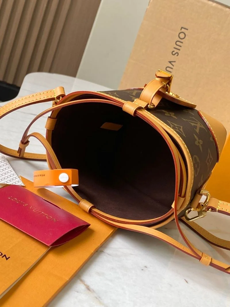 Brand-authenticated Louis Vuitton Bucket Bags