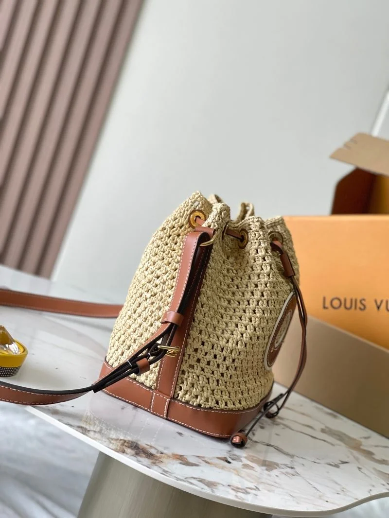 Brand-authenticated Louis Vuitton Bucket Bags