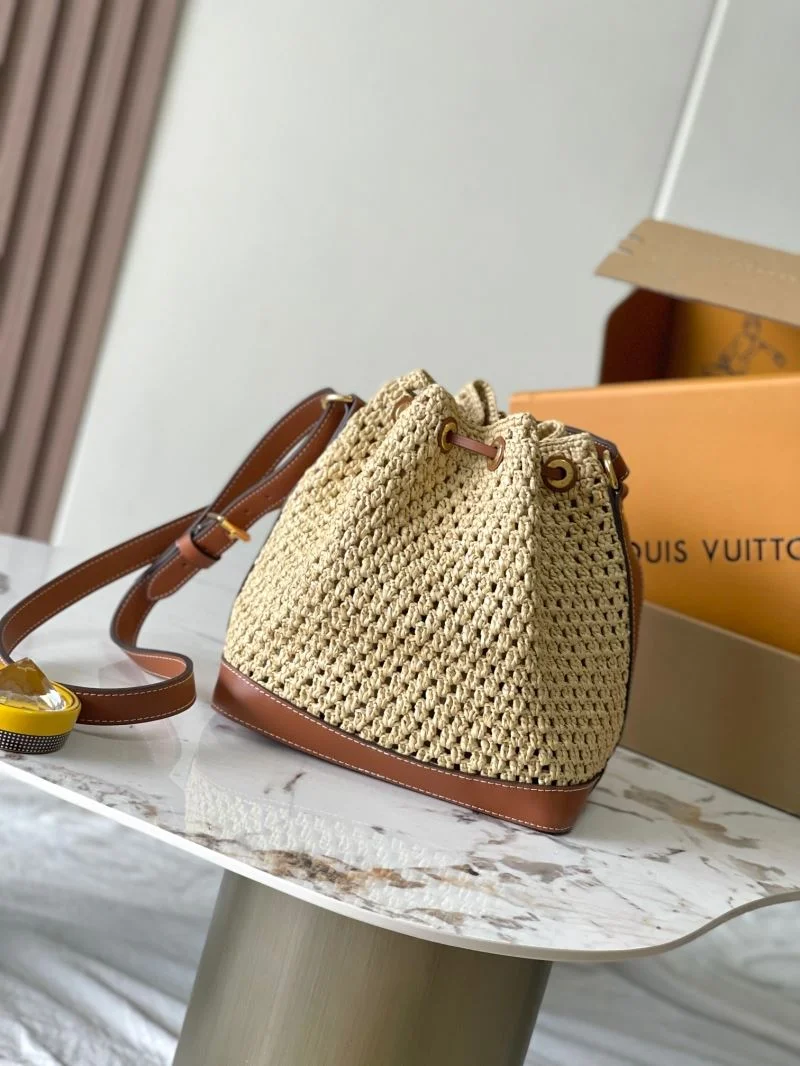 Brand-authenticated Louis Vuitton Bucket Bags