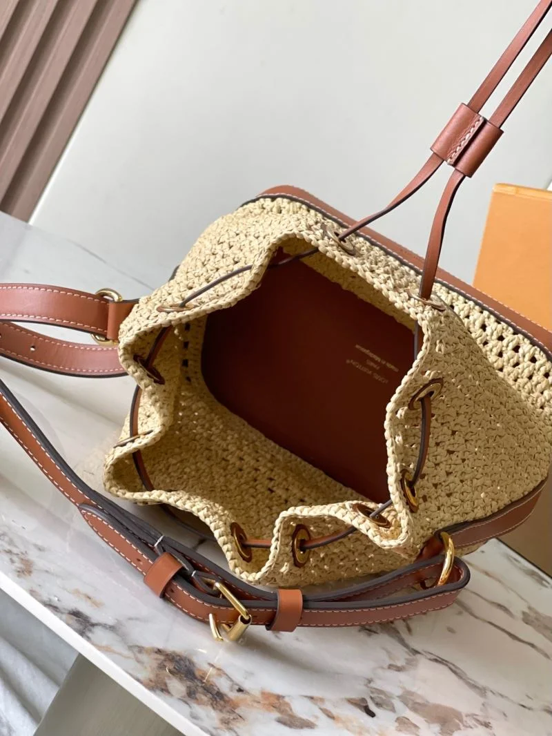 Brand-authenticated Louis Vuitton Bucket Bags