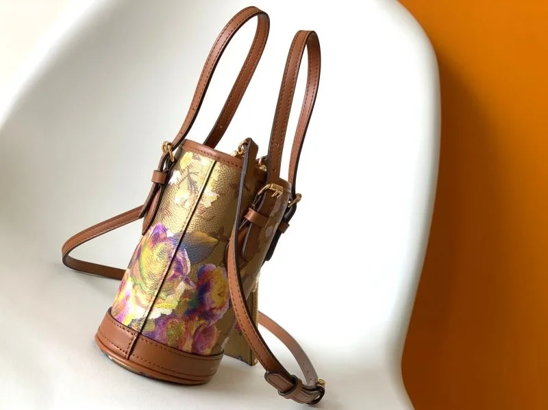 Indistinguishable Louis Vuitton Bucket Bags