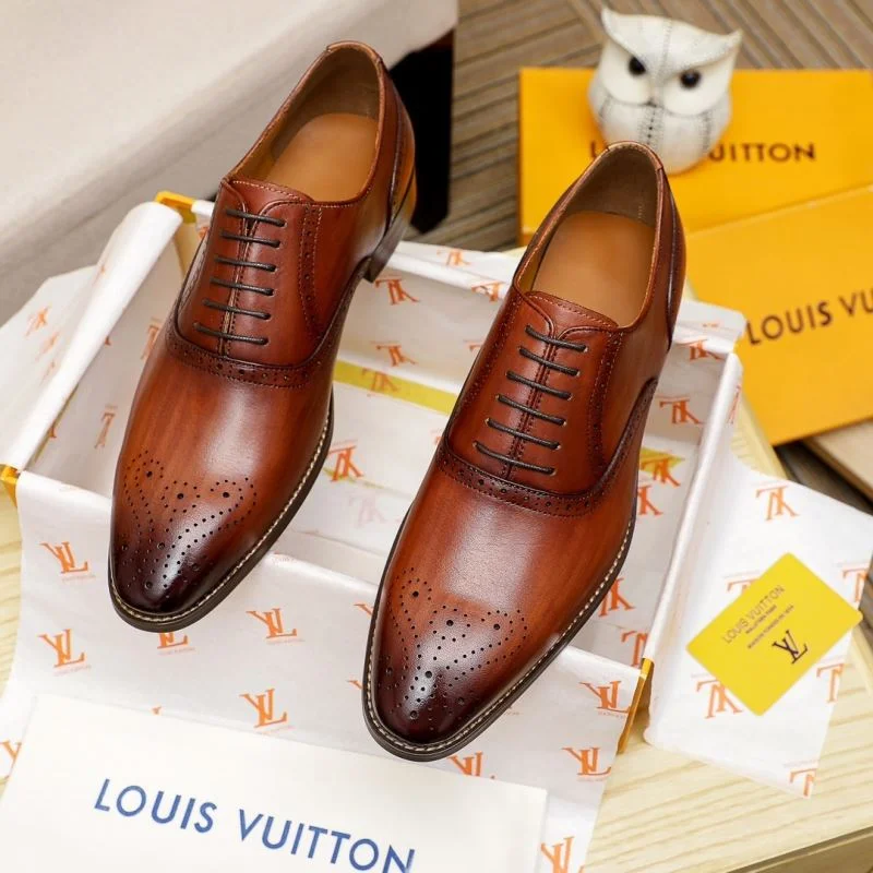 Exact replica Louis Vuitton Business Shoes