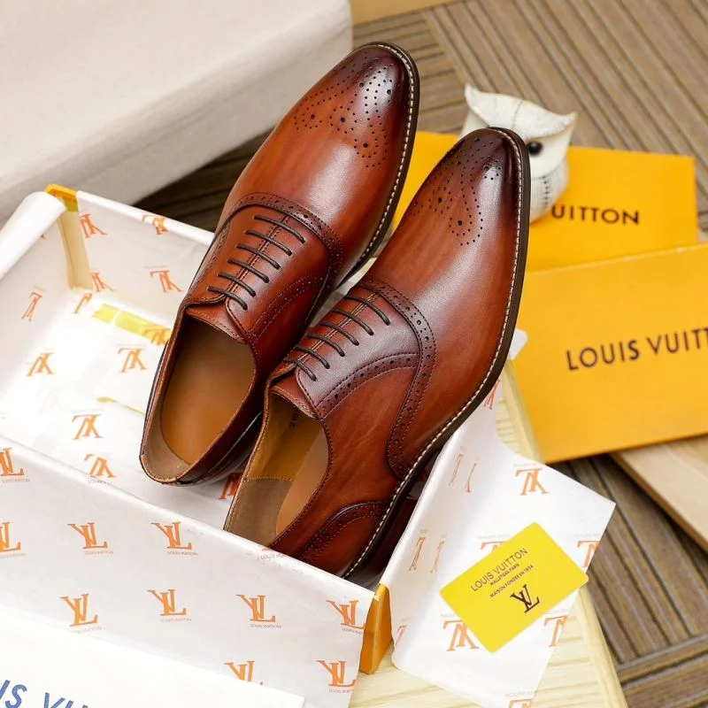Exact replica Louis Vuitton Business Shoes