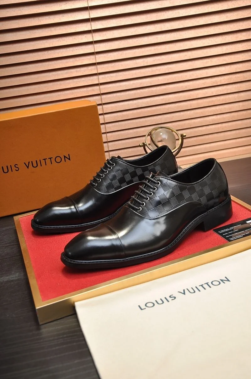Mirror quality Louis Vuitton Business Shoes