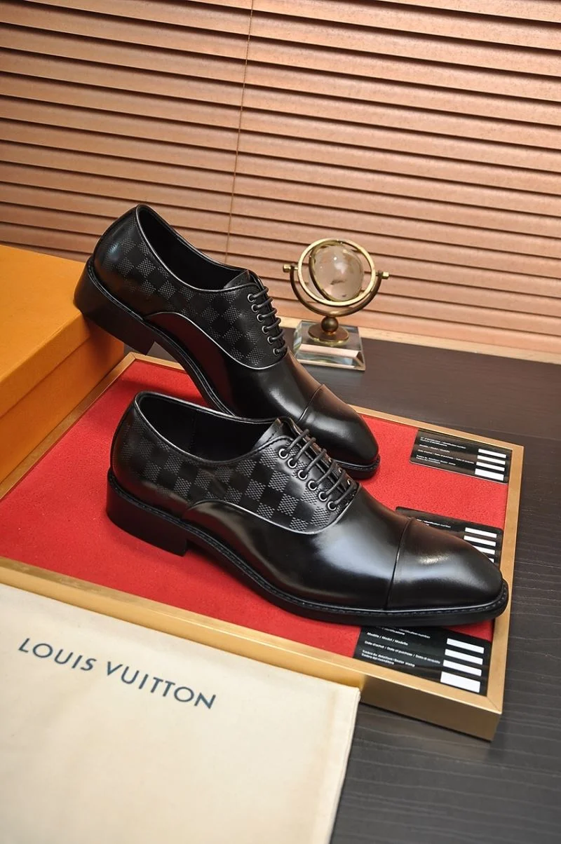 Mirror quality Louis Vuitton Business Shoes