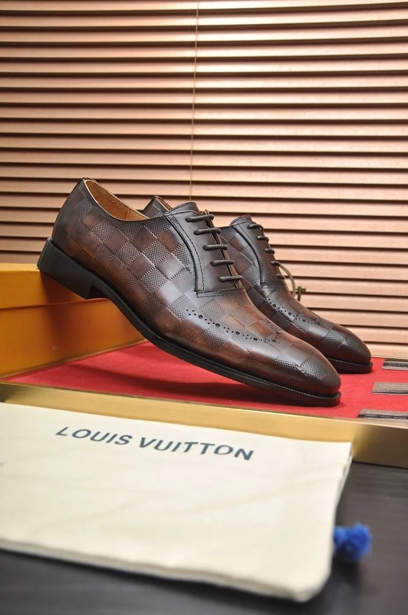 Mirror quality Louis Vuitton Business Shoes