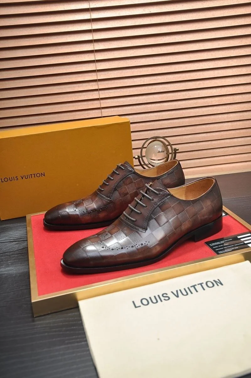 Mirror quality Louis Vuitton Business Shoes