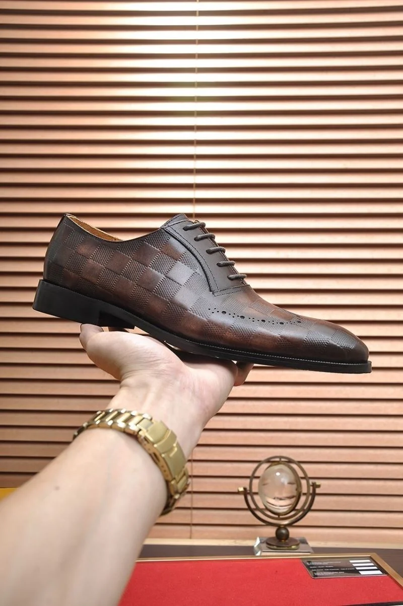 Mirror quality Louis Vuitton Business Shoes