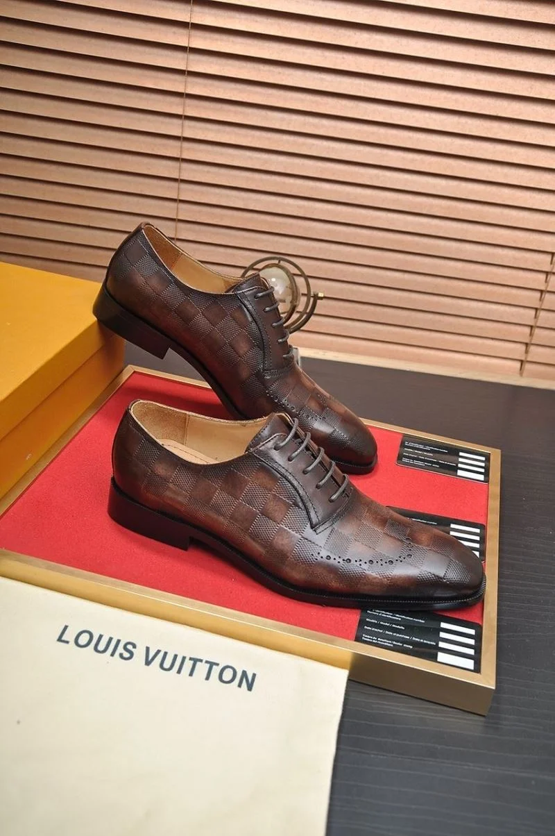 Mirror quality Louis Vuitton Business Shoes