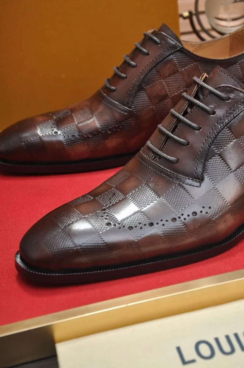 Mirror quality Louis Vuitton Business Shoes