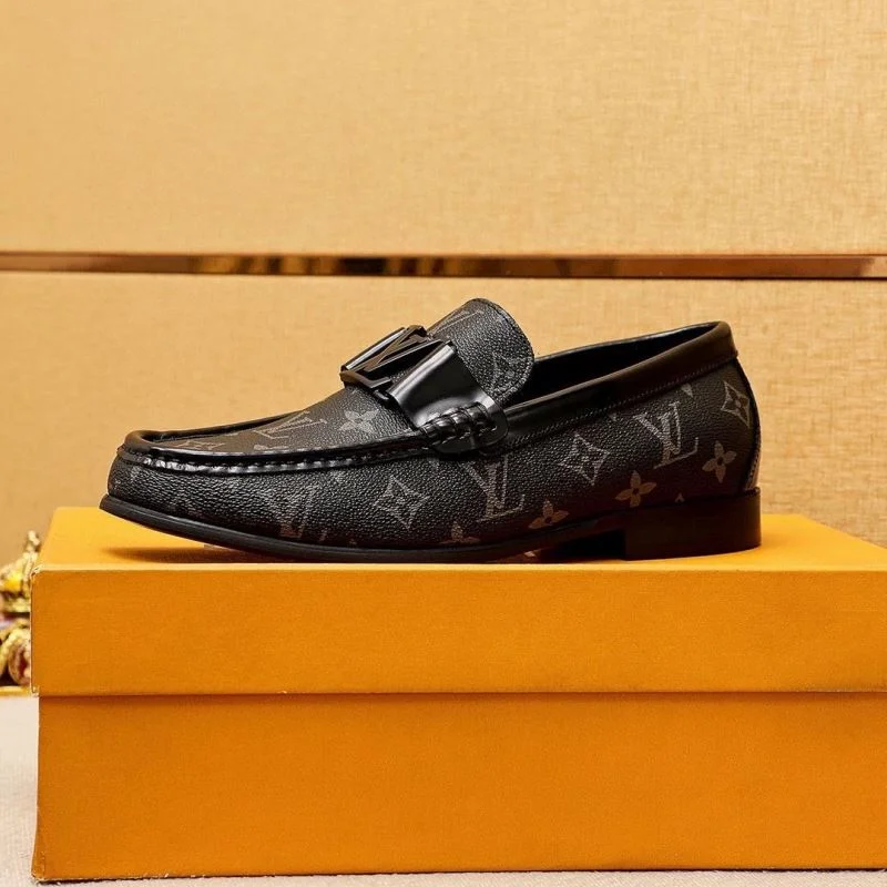 Brand-authenticated Louis Vuitton Business Shoes
