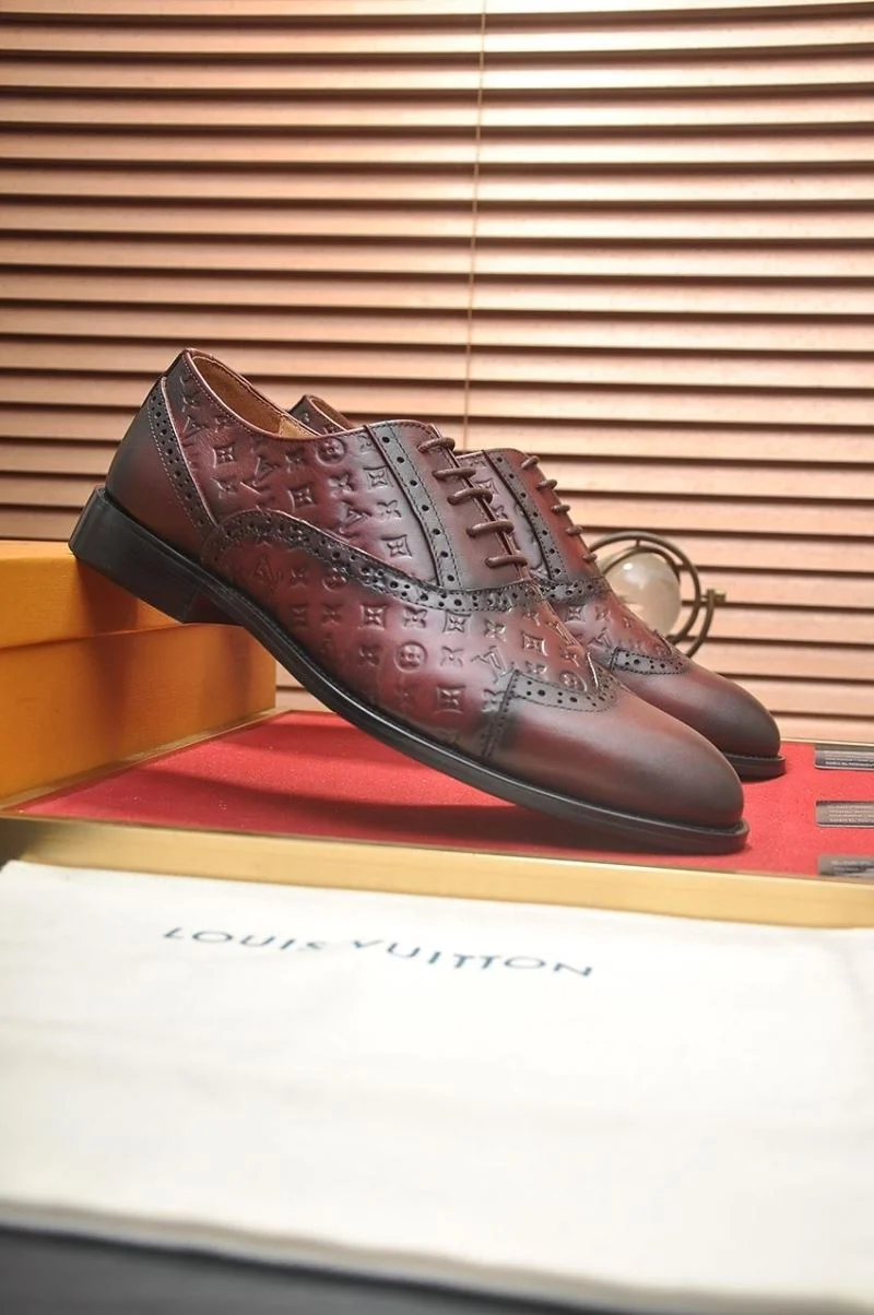 Brand-authenticated Louis Vuitton Business Shoes
