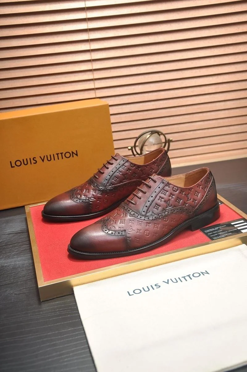 Brand-authenticated Louis Vuitton Business Shoes
