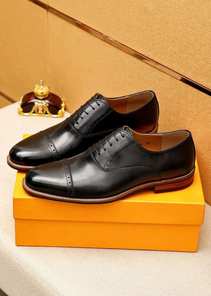 Mirror quality Louis Vuitton Business Shoes