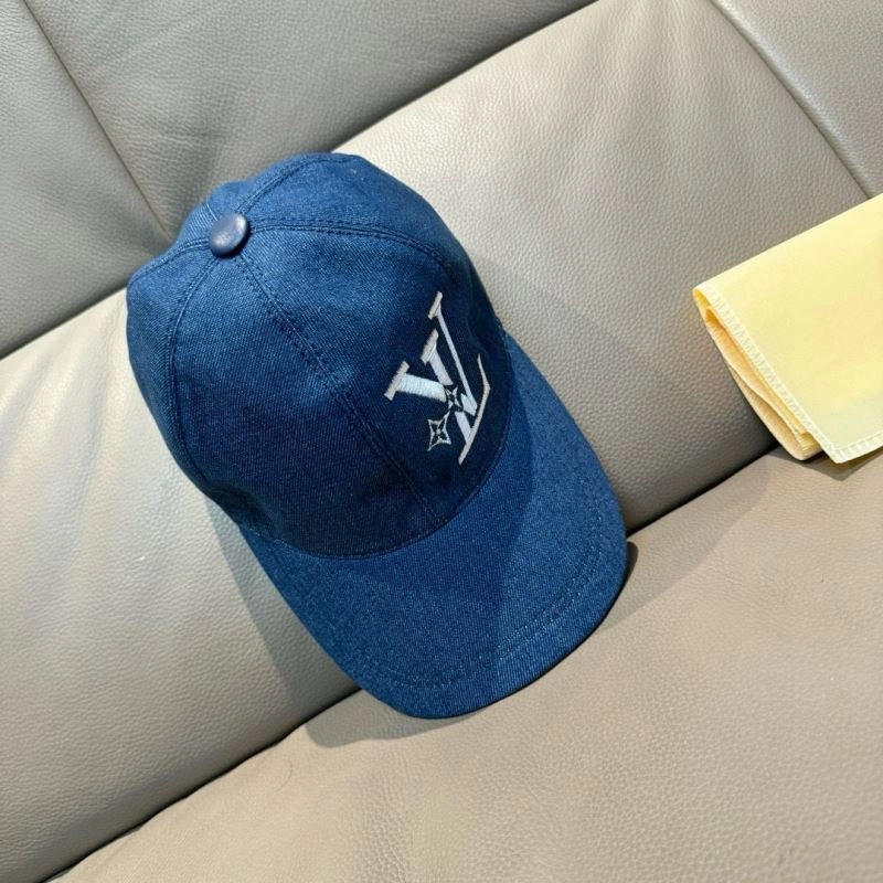 Brand-authenticated Louis Vuitton Caps