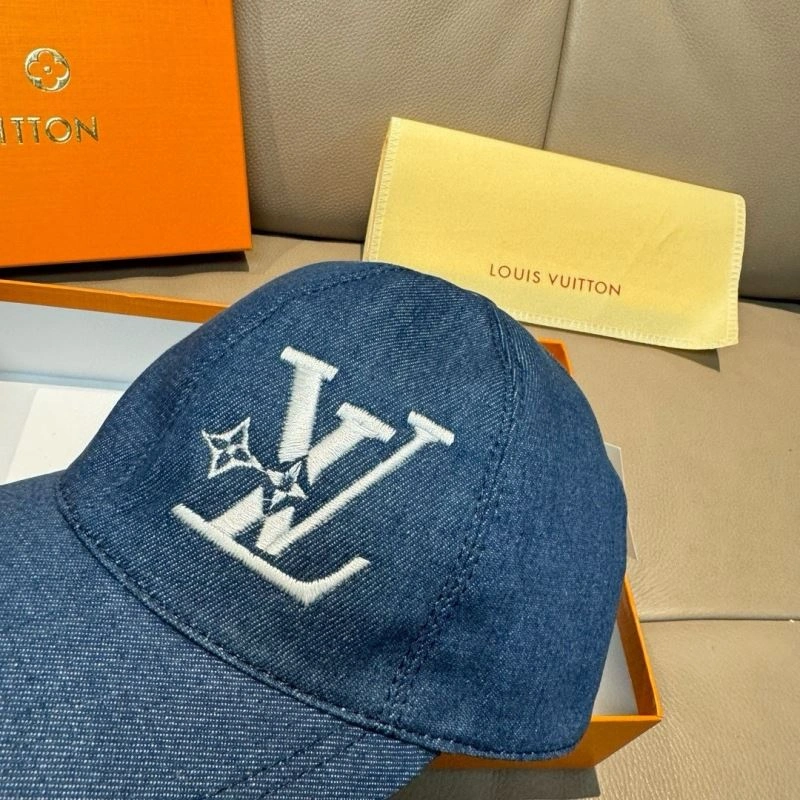 Brand-authenticated Louis Vuitton Caps