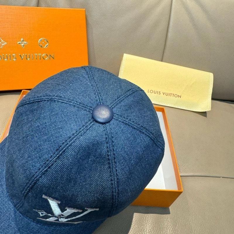 Brand-authenticated Louis Vuitton Caps