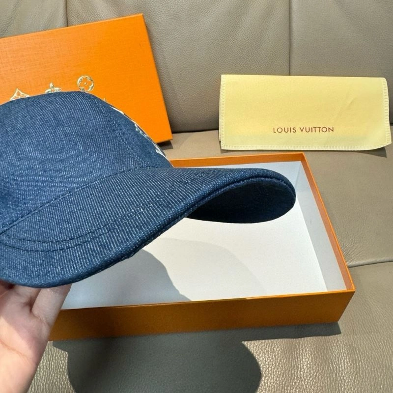 Brand-authenticated Louis Vuitton Caps