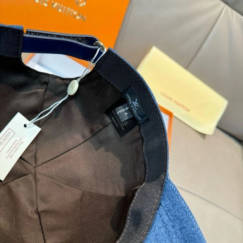 Brand-authenticated Louis Vuitton Caps