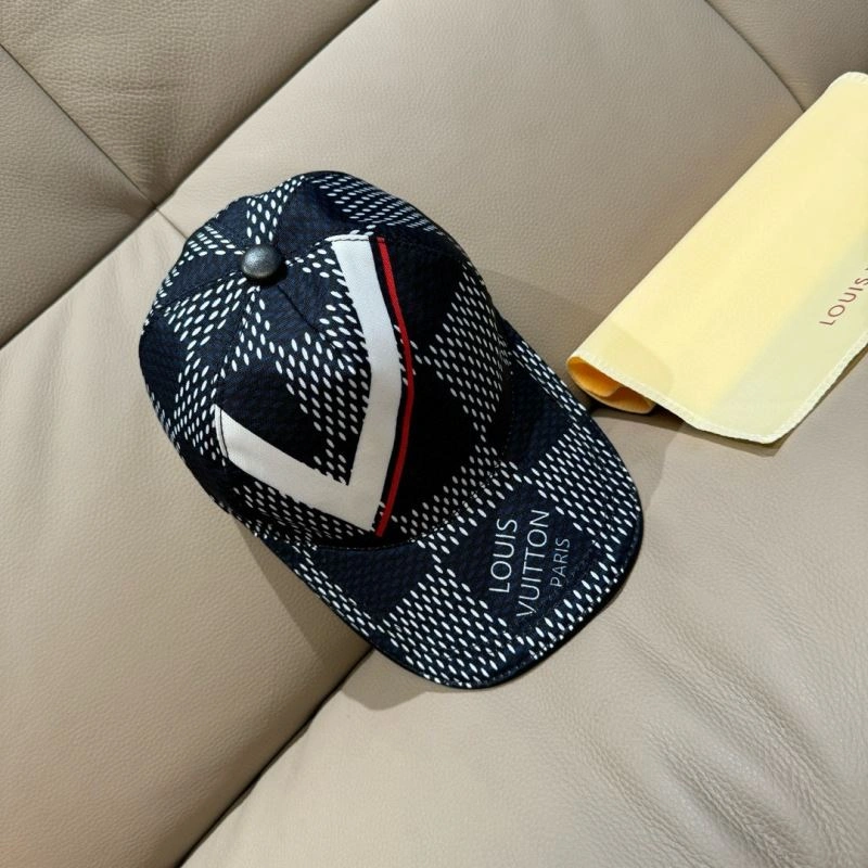 Brand-authenticated Louis Vuitton Caps