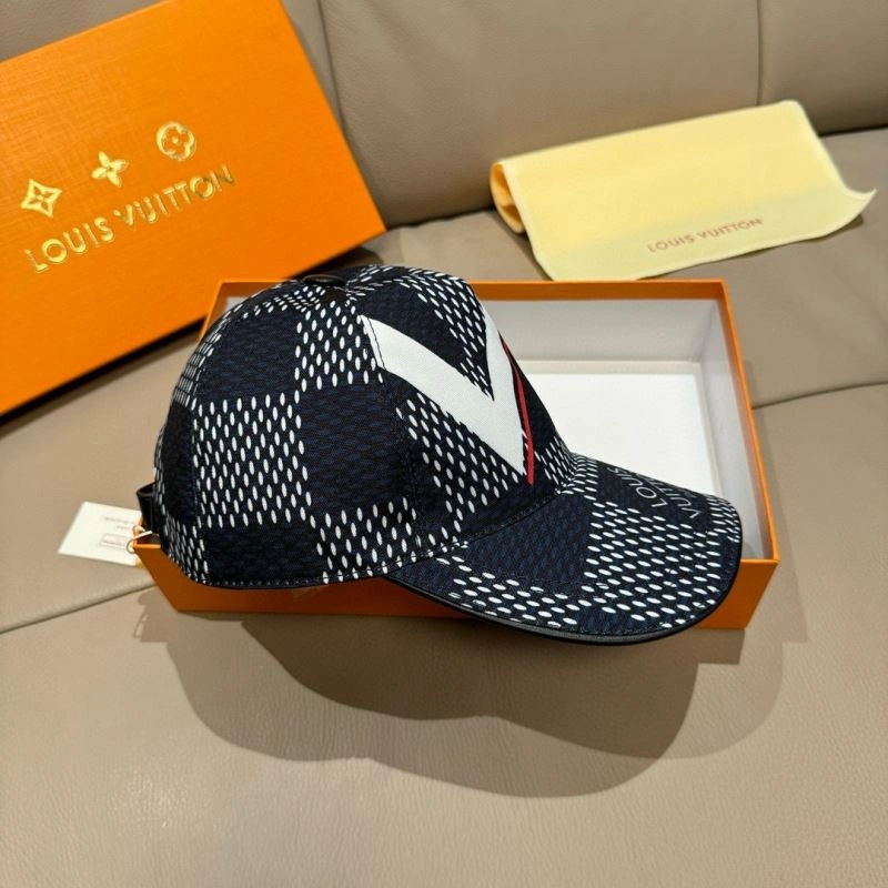 Brand-authenticated Louis Vuitton Caps