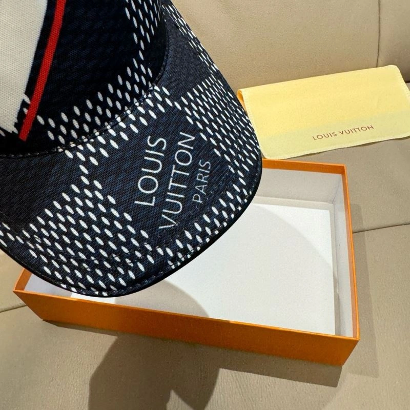 Brand-authenticated Louis Vuitton Caps