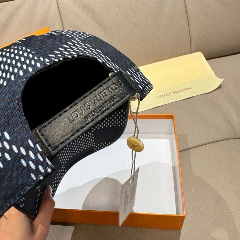 Brand-authenticated Louis Vuitton Caps