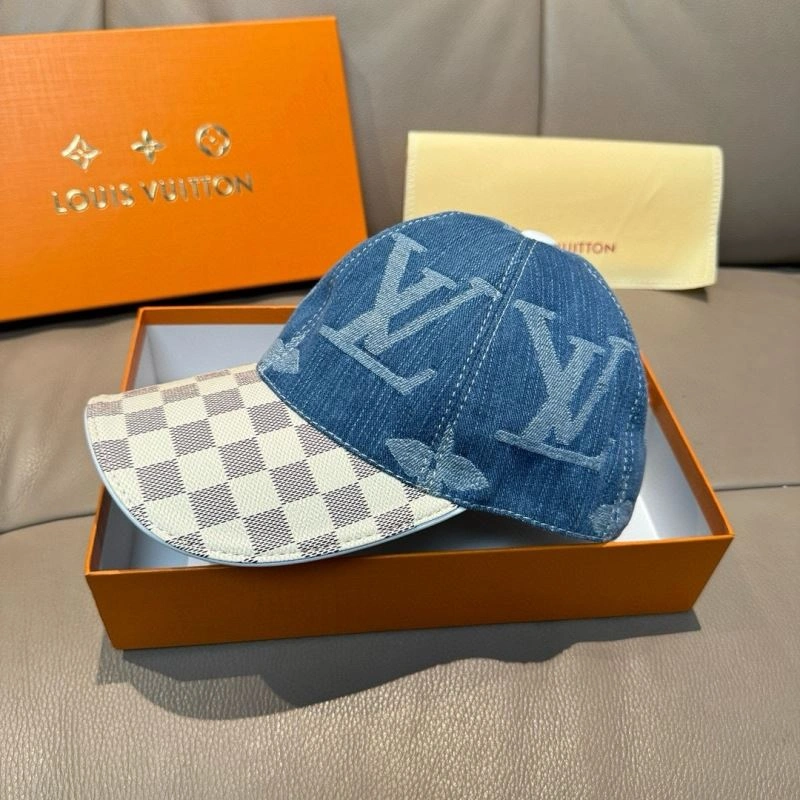 Brand-authenticated Louis Vuitton Caps