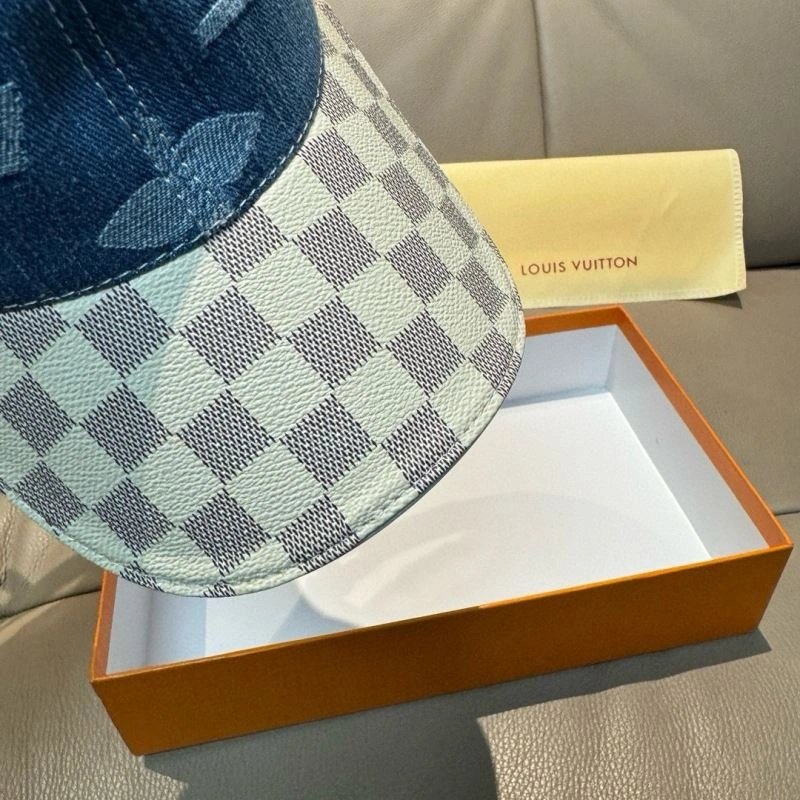 Brand-authenticated Louis Vuitton Caps