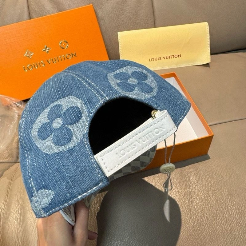 Brand-authenticated Louis Vuitton Caps