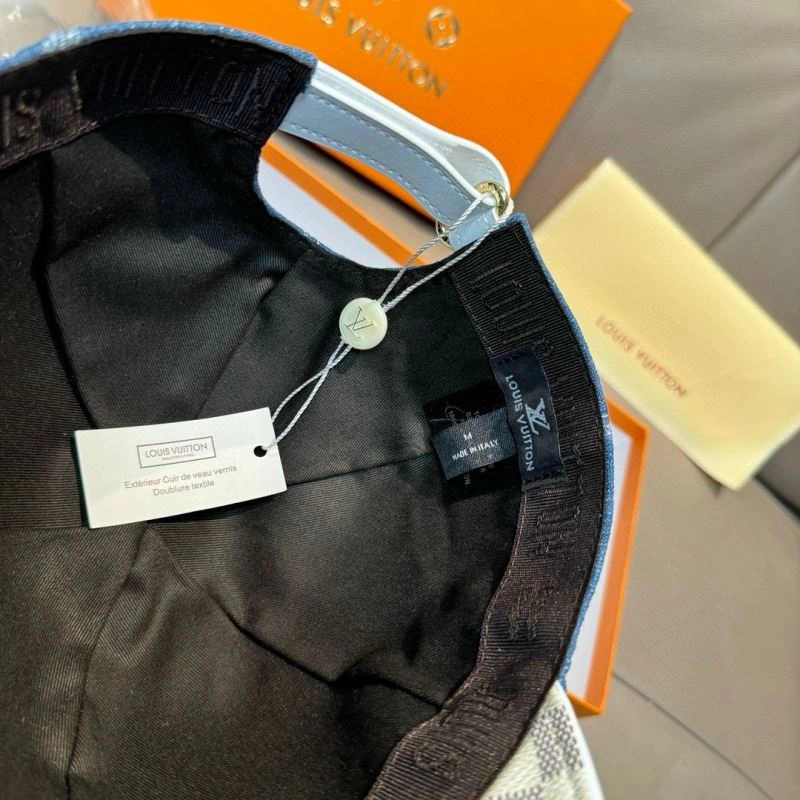 Brand-authenticated Louis Vuitton Caps