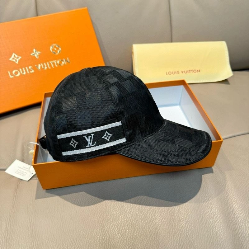 Brand-authenticated Louis Vuitton Caps