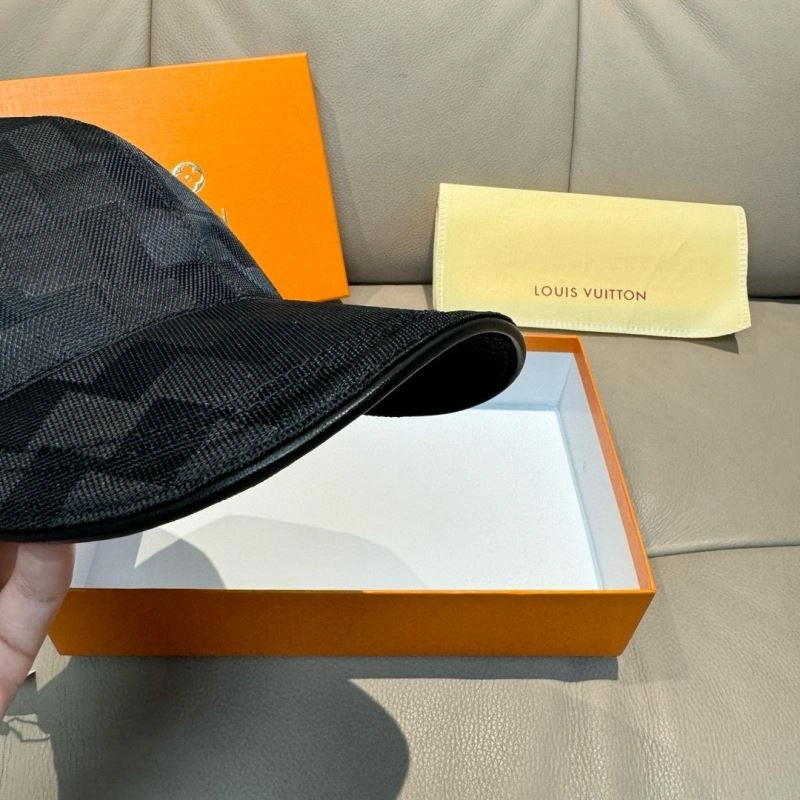 Brand-authenticated Louis Vuitton Caps
