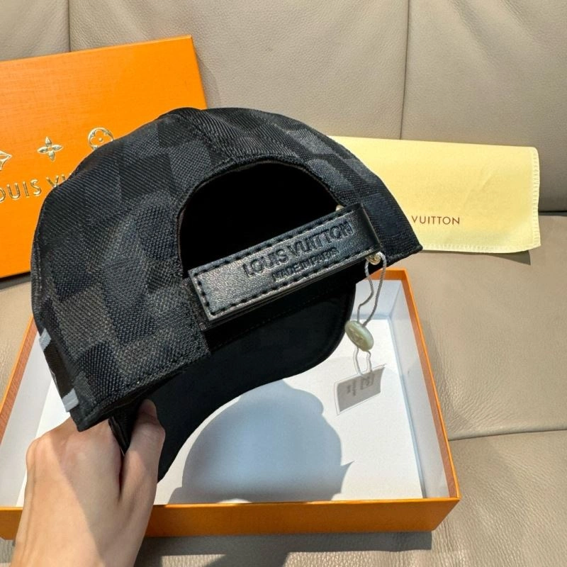 Brand-authenticated Louis Vuitton Caps