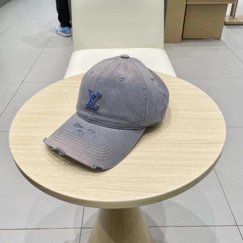Brand-authenticated Louis Vuitton Caps
