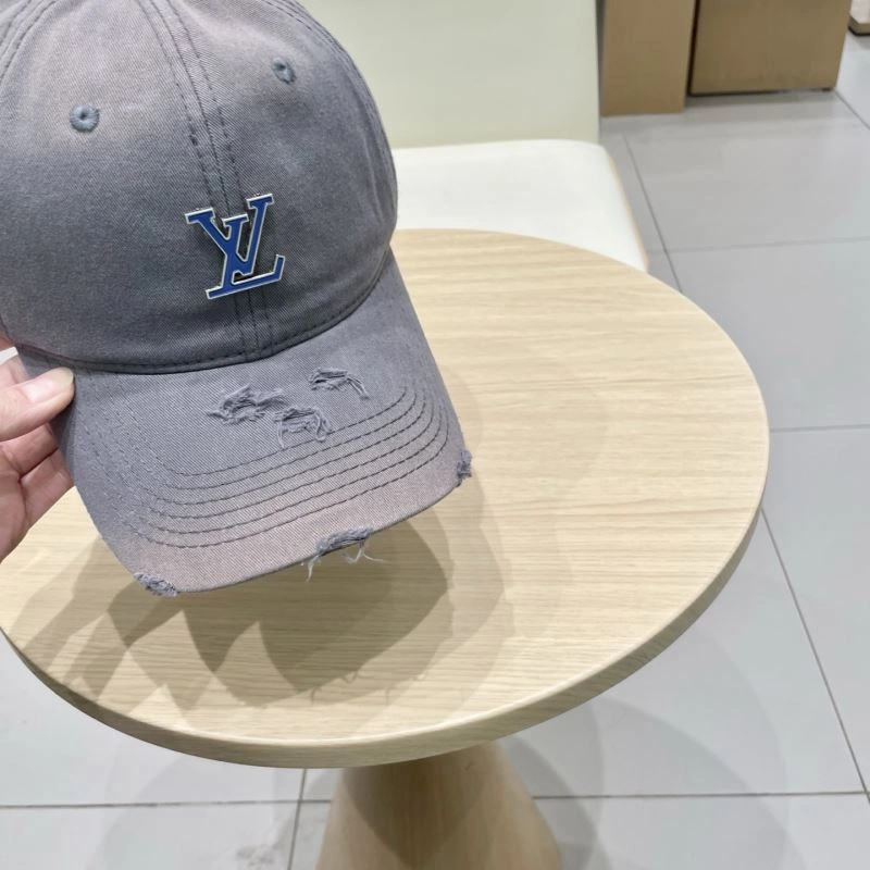 Brand-authenticated Louis Vuitton Caps
