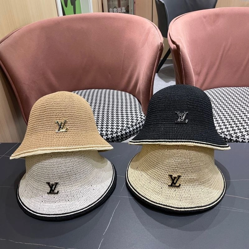 Brand-authenticated Louis Vuitton Caps