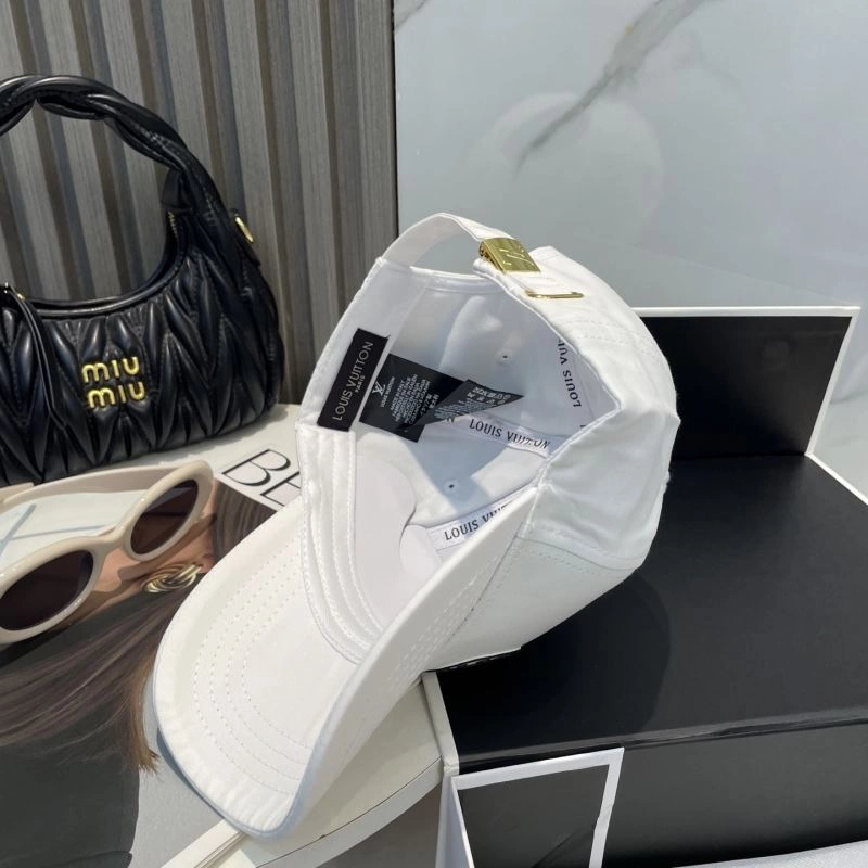 Brand-authenticated Louis Vuitton Caps