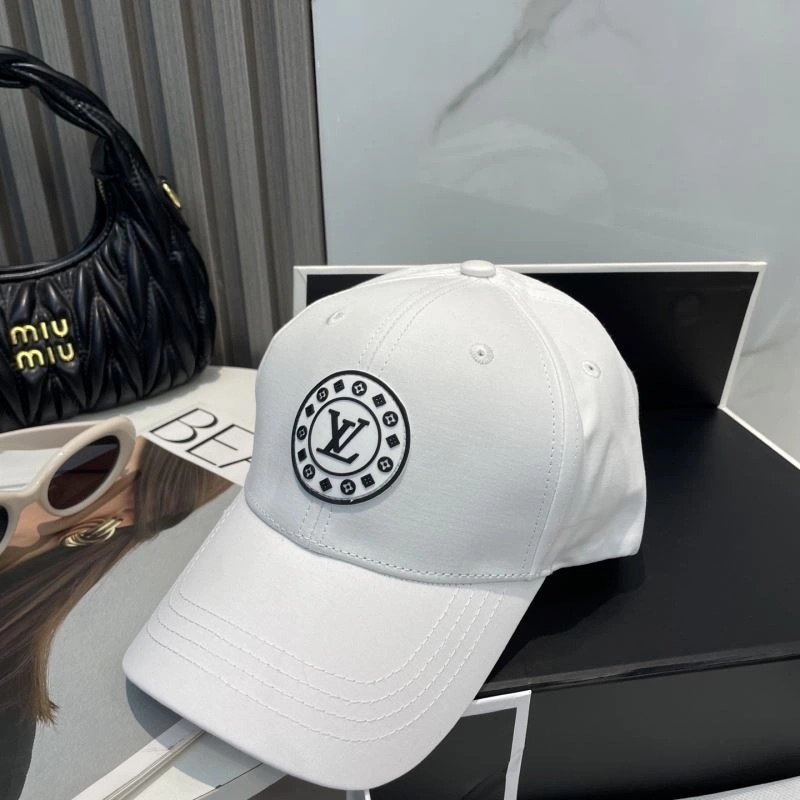 Brand-authenticated Louis Vuitton Caps