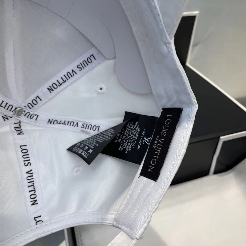 Brand-authenticated Louis Vuitton Caps