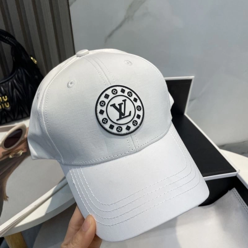 Brand-authenticated Louis Vuitton Caps